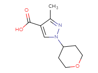 기타수입시약 > 3-methyl-1-(oxan-4-yl)-1H-pyrazole-4-carboxylic acid | 코랩샵 KOLAB - 연구용 기자재, 실험용 기초 소모품 ...