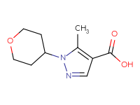 기타수입시약 > 5-methyl-1-(oxan-4-yl)-1H-pyrazole-4-carboxylic acid | 코랩샵 KOLAB - 연구용 기자재, 실험용 기초 소모품 ...