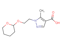 기타수입시약 > 5-methyl-1-[2-(oxan-2-yloxy)ethyl]-1H-pyrazole-4-carboxylic acid | 코랩샵 KOLAB - 연구용 기자재 ...